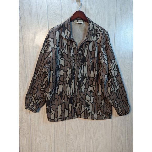 Pella | Jackets & Coats | Vintage Usa Made Trebark Camouflage Hunting ...